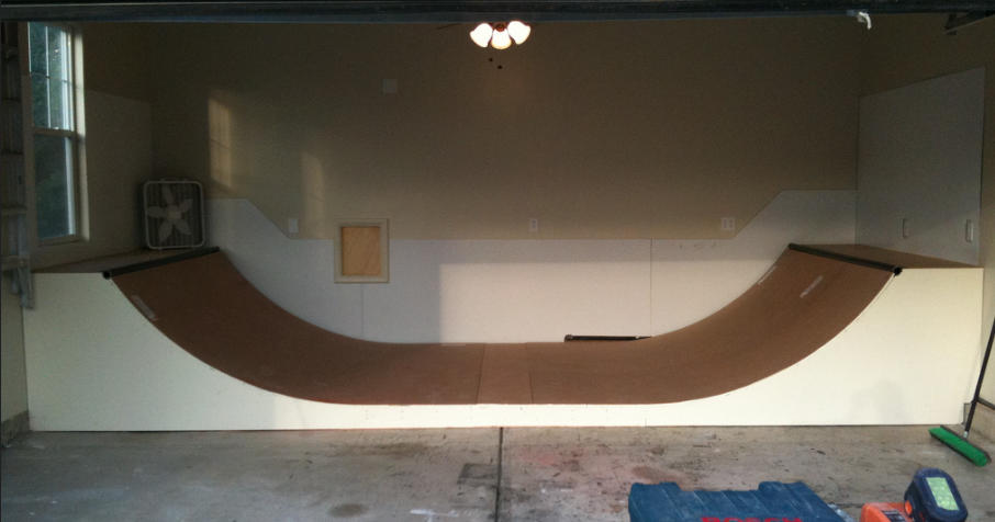 SKATE-HOME: Garage mini ideas. Nice Mini ramp