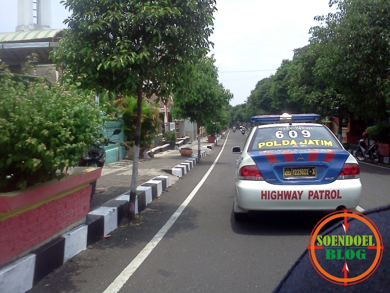 Sundul Langit: Mobil Patroli Jalan Raya Polres Magetan