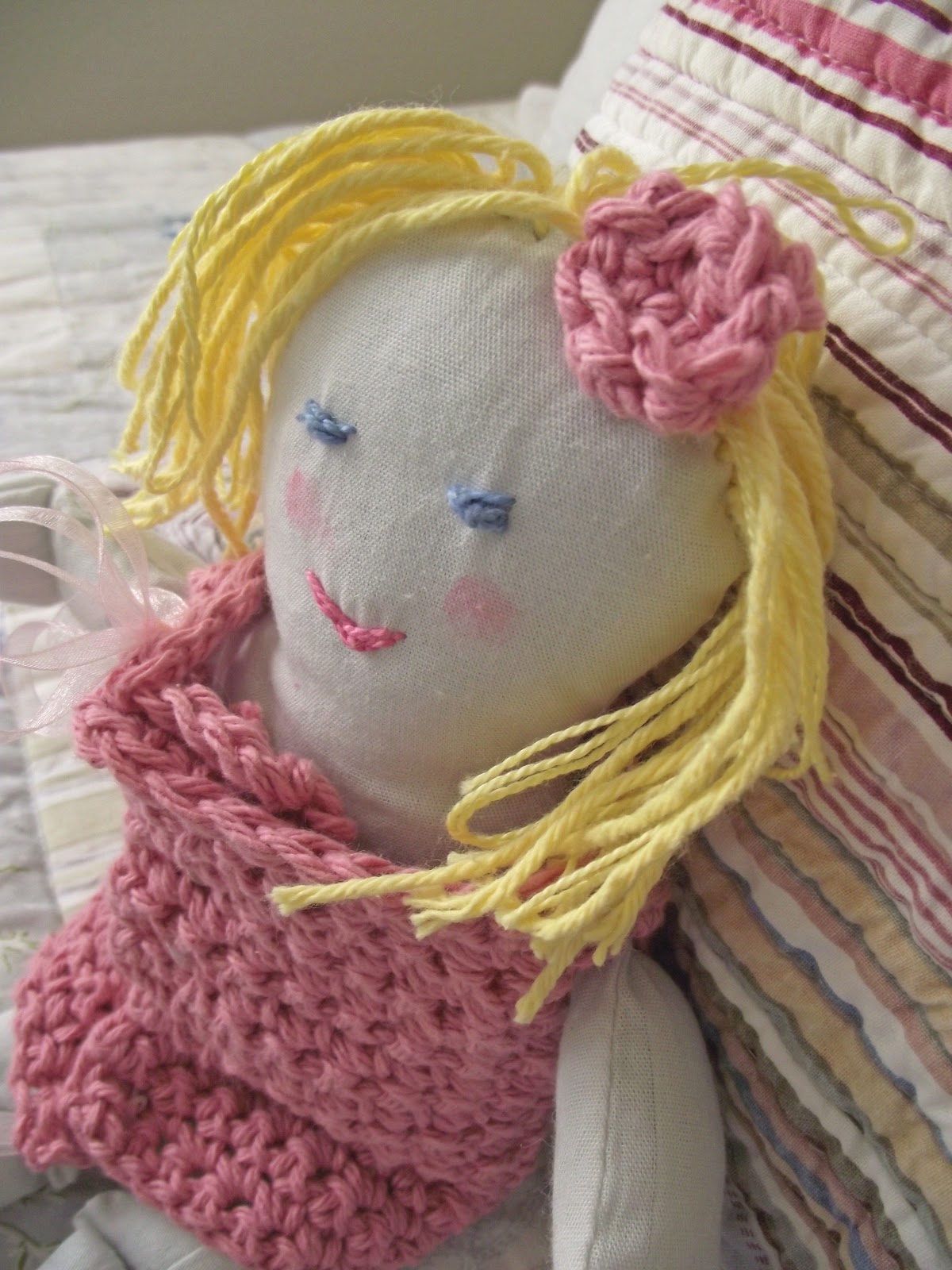 A WHITEWASHED COTTAGE: A Rag Doll For Violet