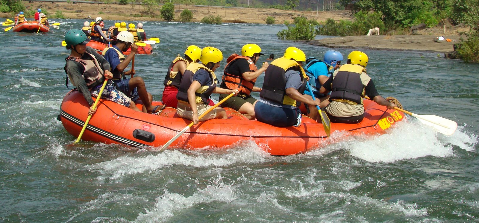 Nature Knights: White Water Rafting