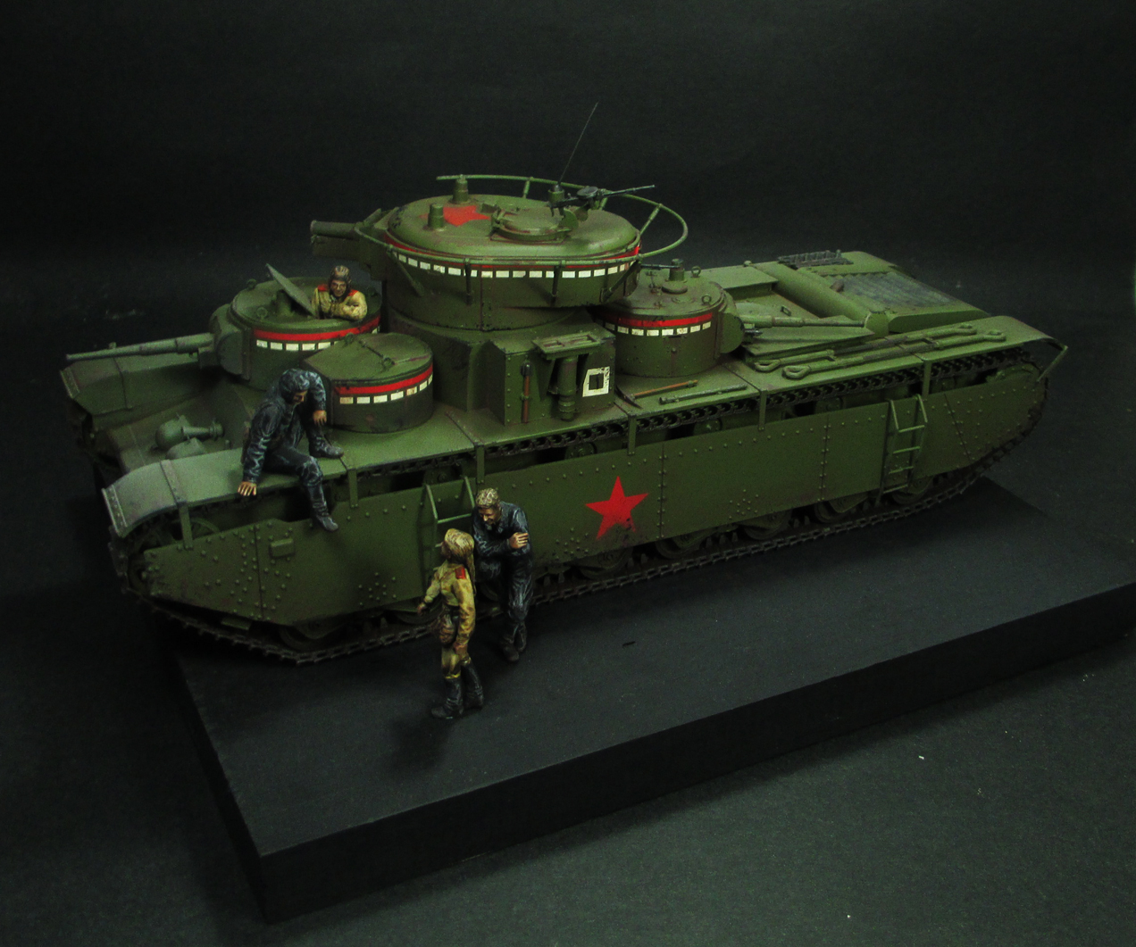 Chaos Brushes: (Meng) A39 Tortoise, (Alanger) T-35 and my collection of ...