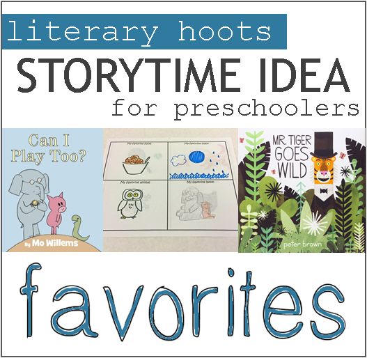 Literary Hoots: Favorites Storytime