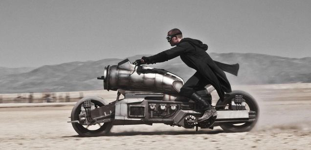 Just A Car Guy: one of the futuristic looking movie motorcycles from ...