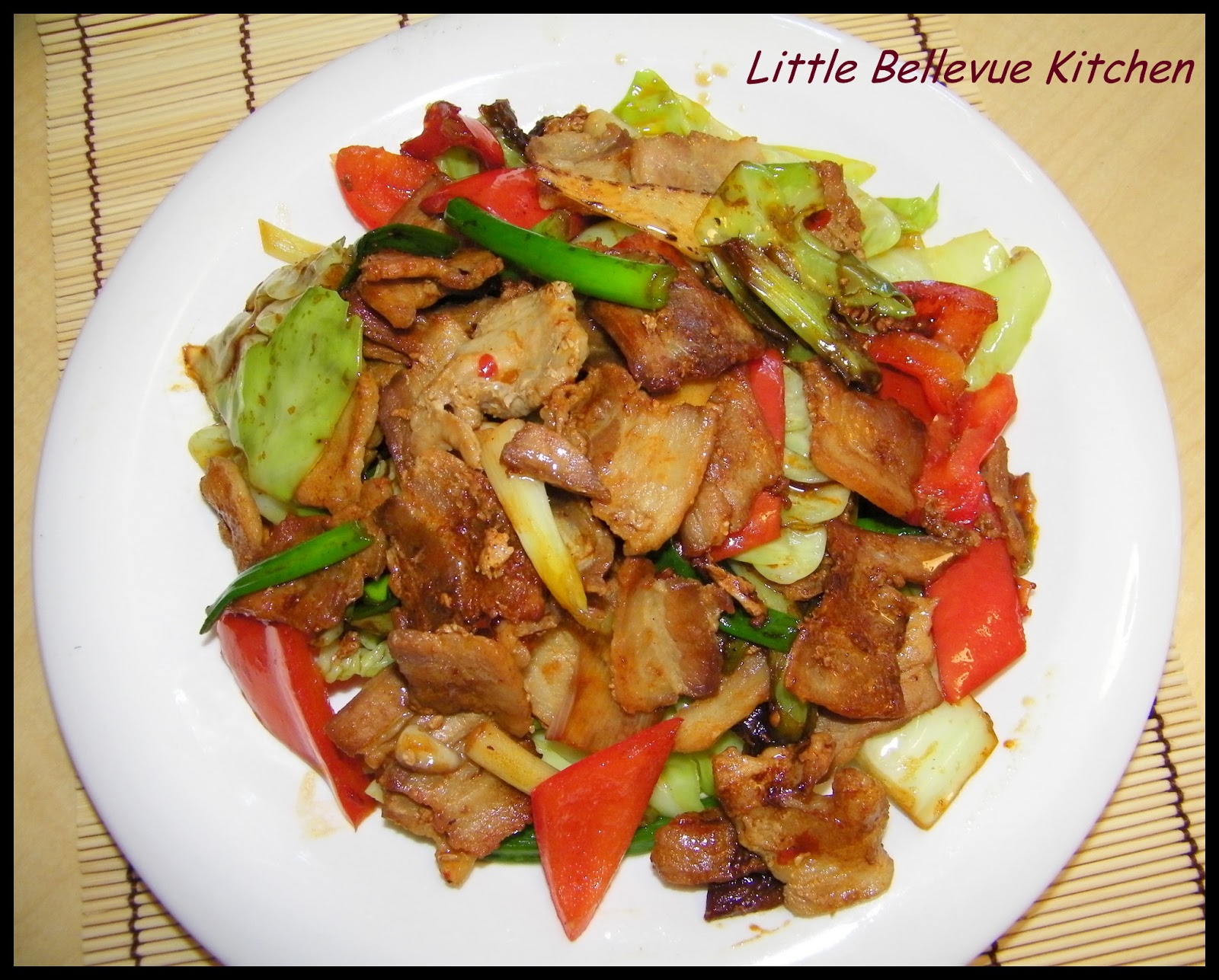 Little Bellevue Kitchen: Twice Cooked Pork (回锅肉)