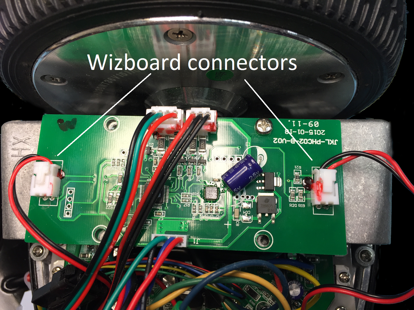 The Repair Blog: Wizboard hoverboard segwway scooter gyro board repair.