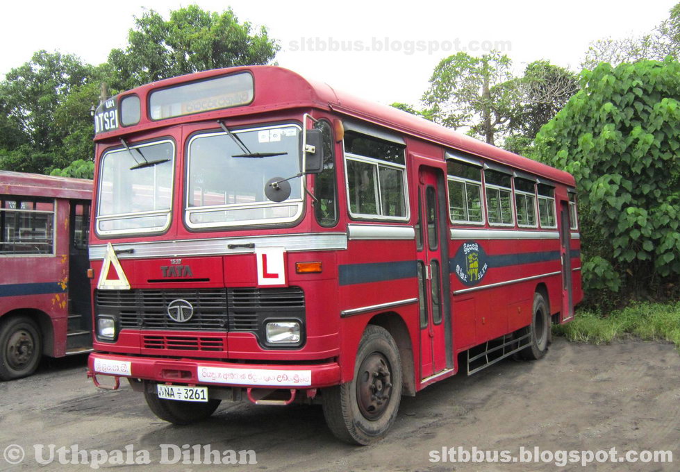 SLTB buses - ශ්‍රී ලංගම බස්: Antony bodied TATA LP 1510/52 bus from ...