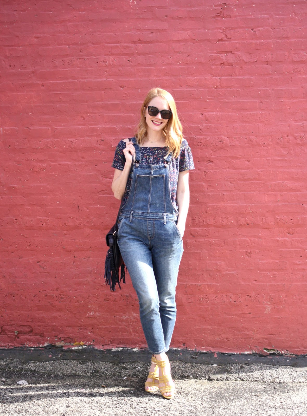 How to Style Overalls for Spring | Kait Lately