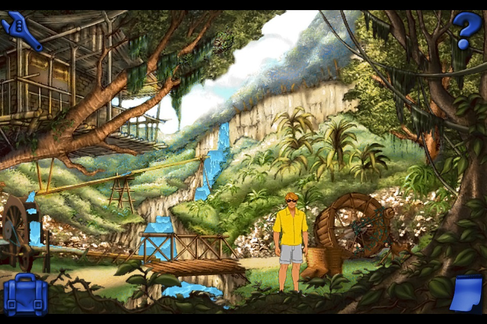 El look veraniego de George Stobbart #viajesretro