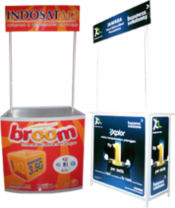 Booth Event Desk - Booth Portable Murah, Booth Event Desk Murah, Cocok ...