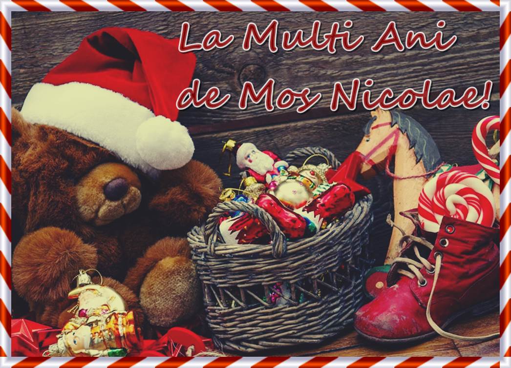 MESAJE de MOS NICOLAE. Urari cu Cizmulita lui Mos Niciolae si nuielusa ...