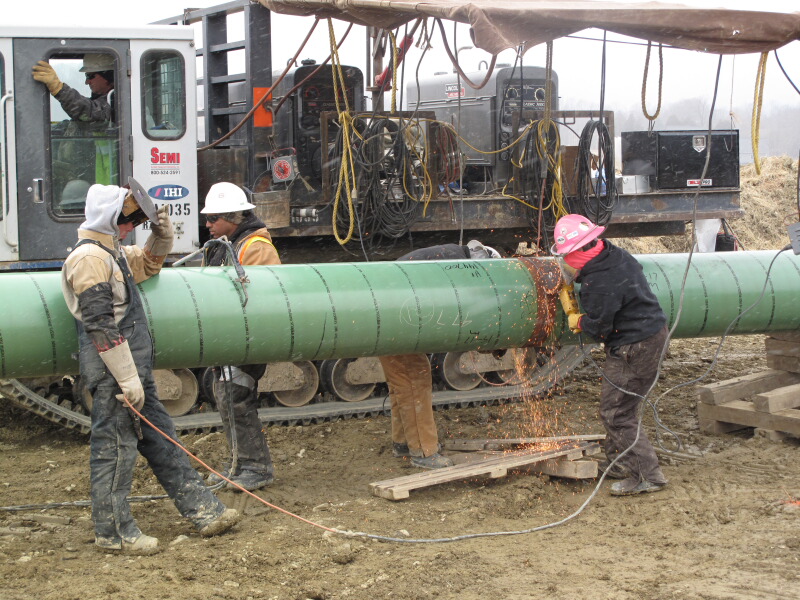 The Joyce Road Neighborhood: Pipeline Construction