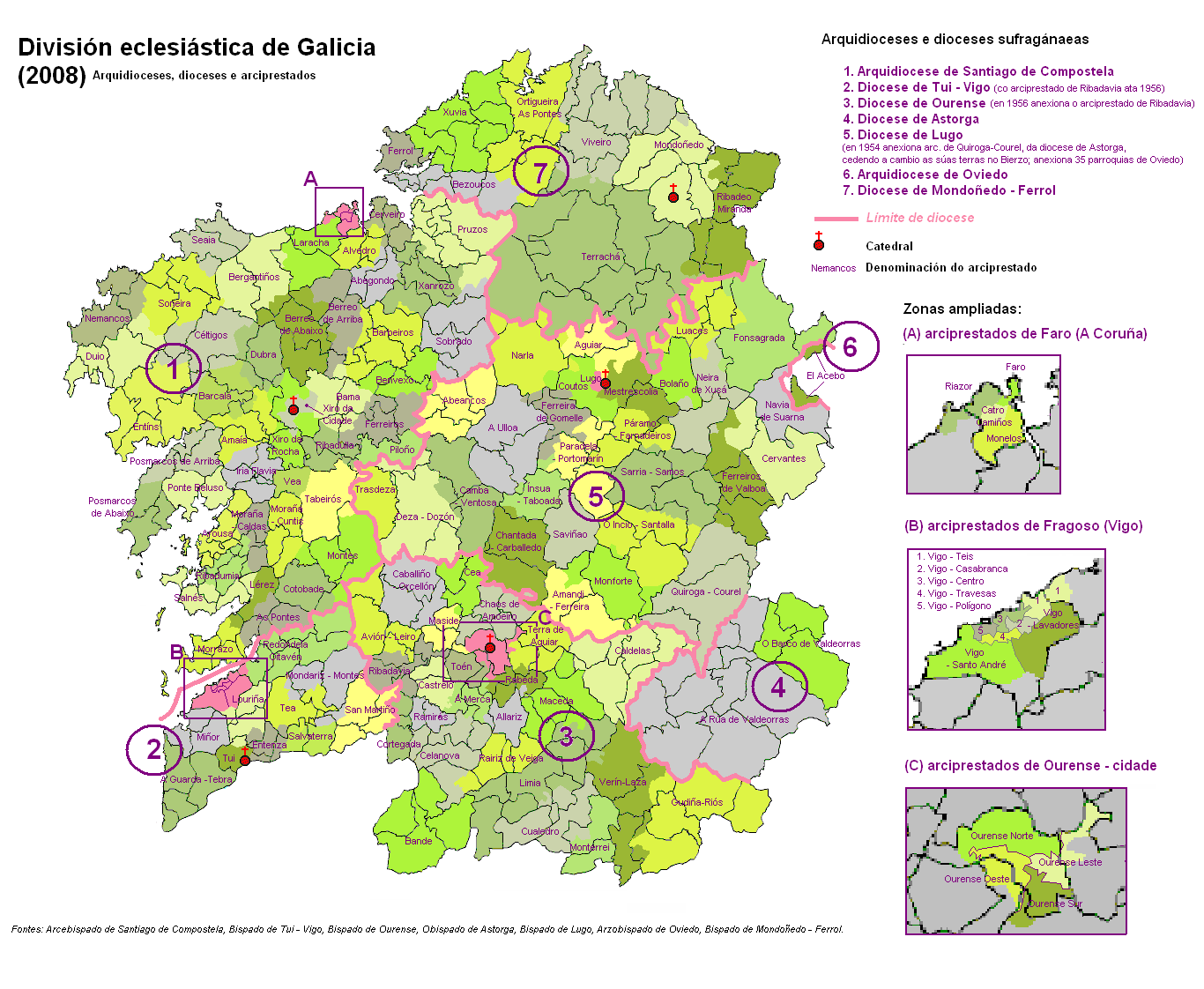13 Maps That Explain Galicia - A Texan in Spain