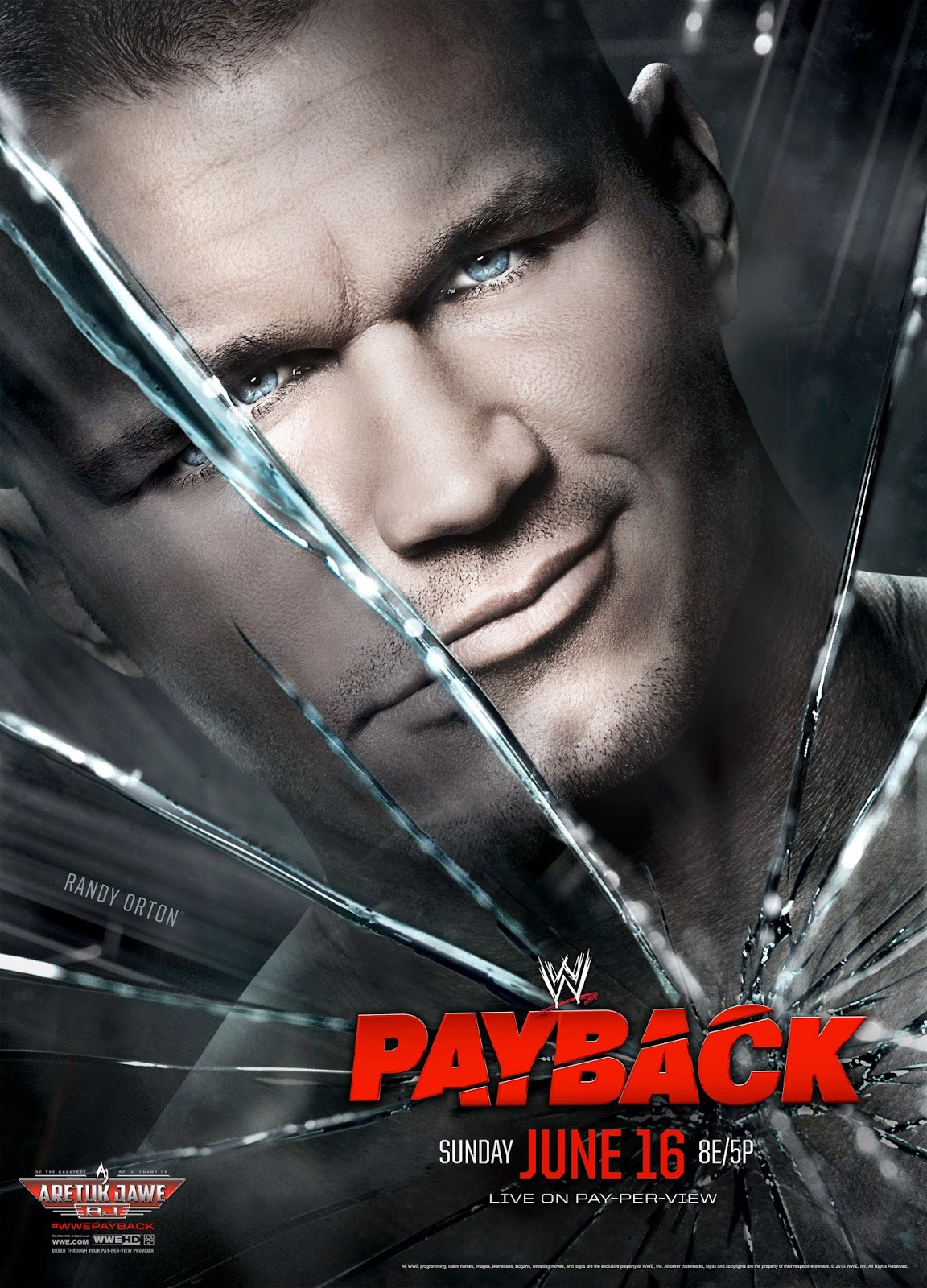 Aretuk Jawe: 2013 WWE Pay Per View Posters Collection