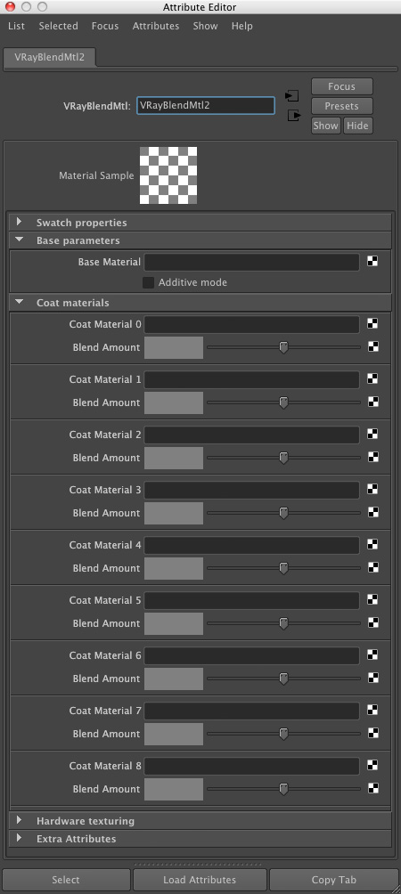 n:PhysX: V-Ray 4 Maya | Shaders Guide | VRay Mtl, VRay Blend Mtl
