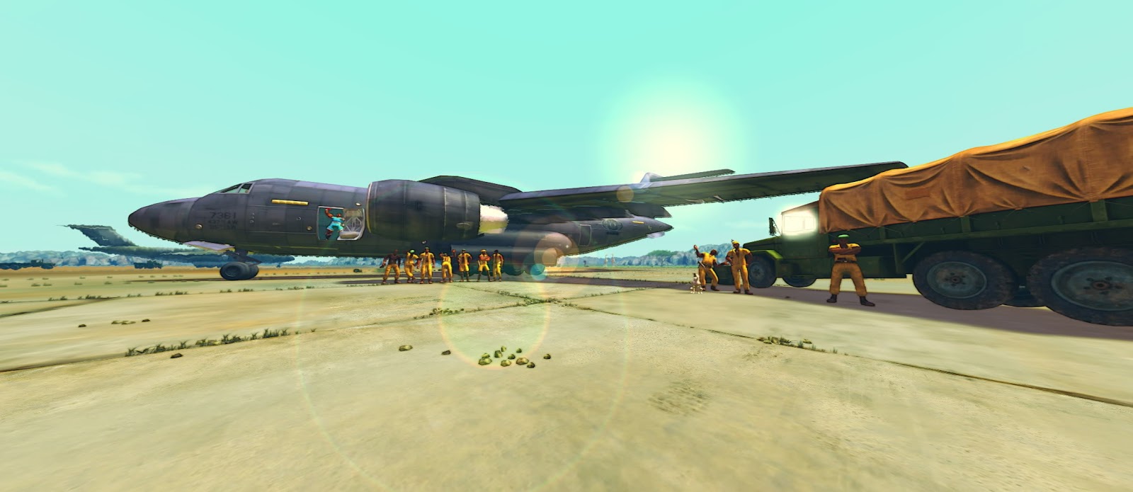 MUGEN-SCREENPACK: Small Airfield - SFIV