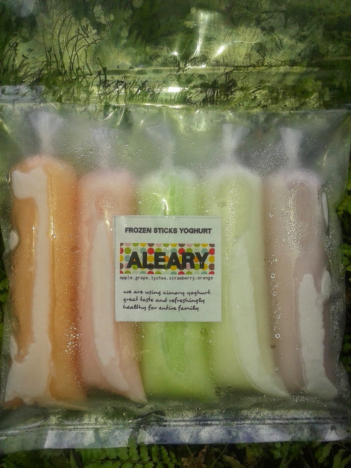 WELCOME TO MY MIND: JUAL ES YOGHURT " FROZEN STICKS YOGHURT ALEARY"