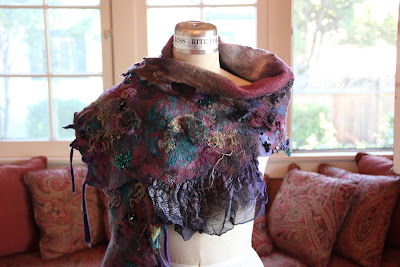 Studio 907: Felted scarves for fall
