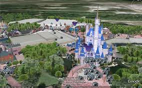 Disney World Google Earth Map - United States Map