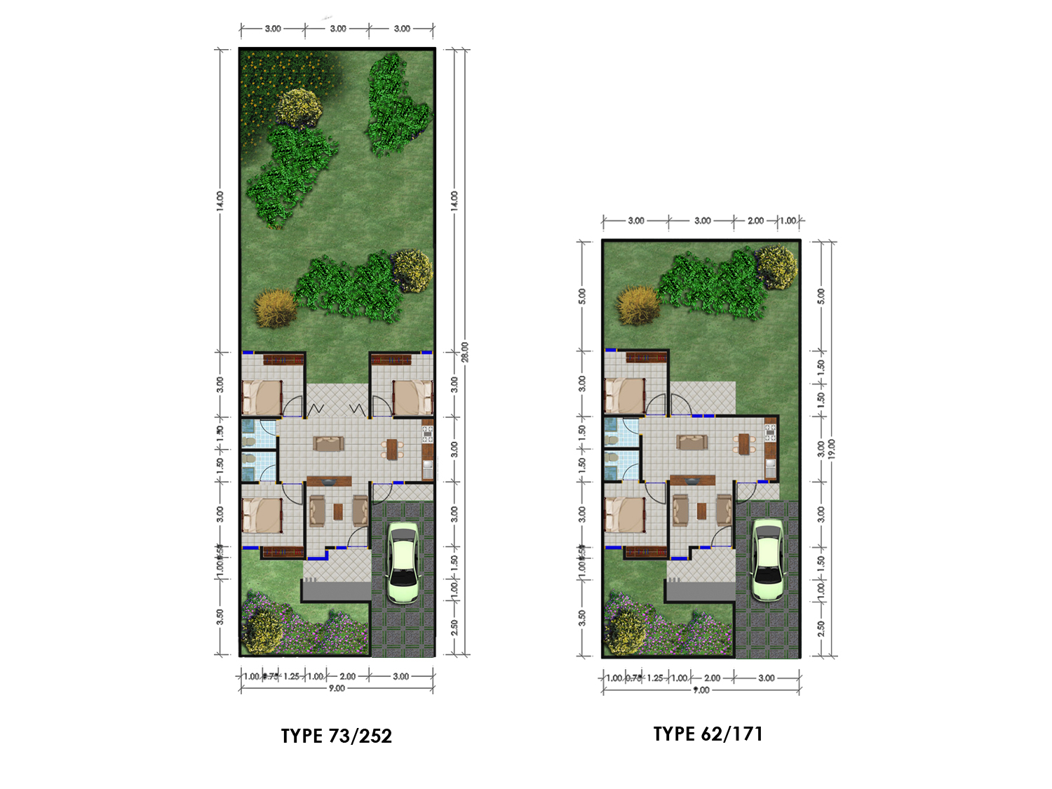 Info Koleksi 35+ Denah Rumah Type 65