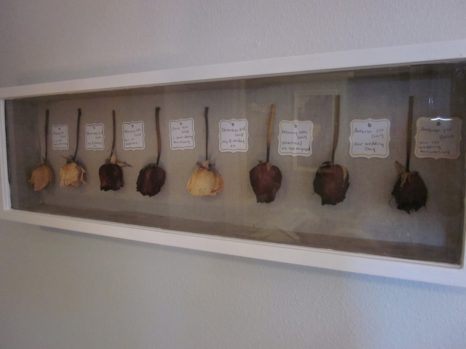 Queen B Creates: Rose Shadow Box