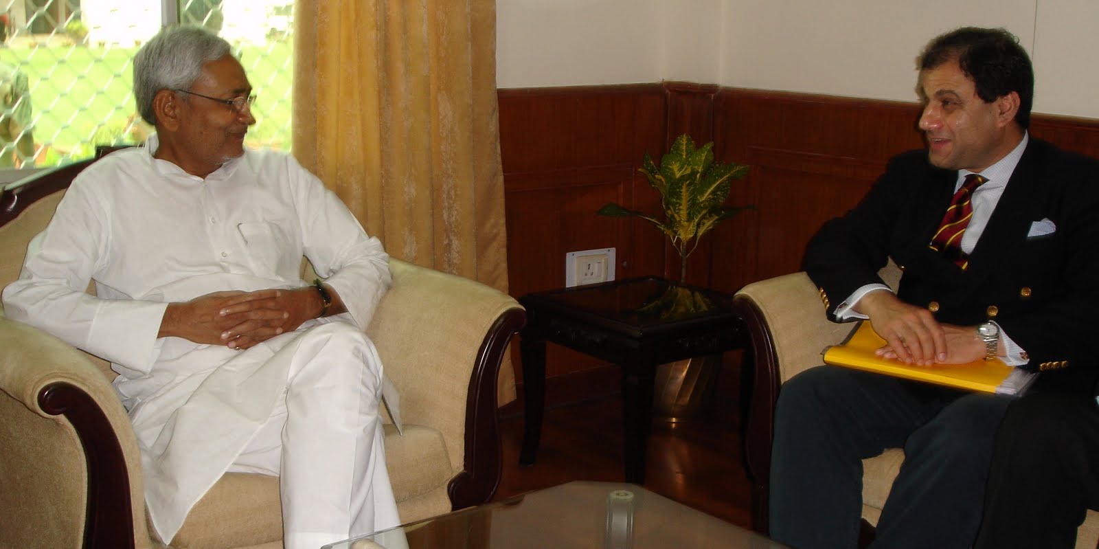 Atul Malikram: Lord Karan Bilimoria meets Hon. Chief Minister of Bihar ...