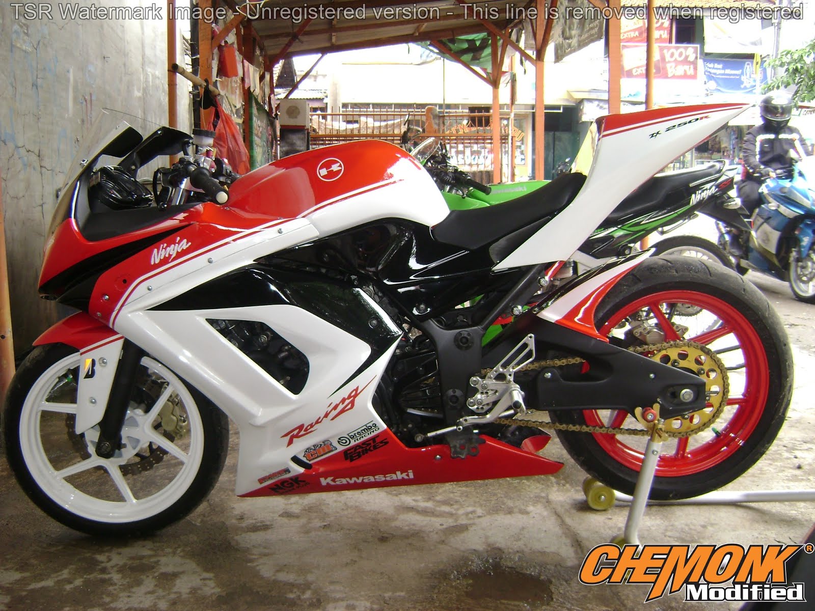 10 Gambar Modifikasi Ninja 250 Jari Jari