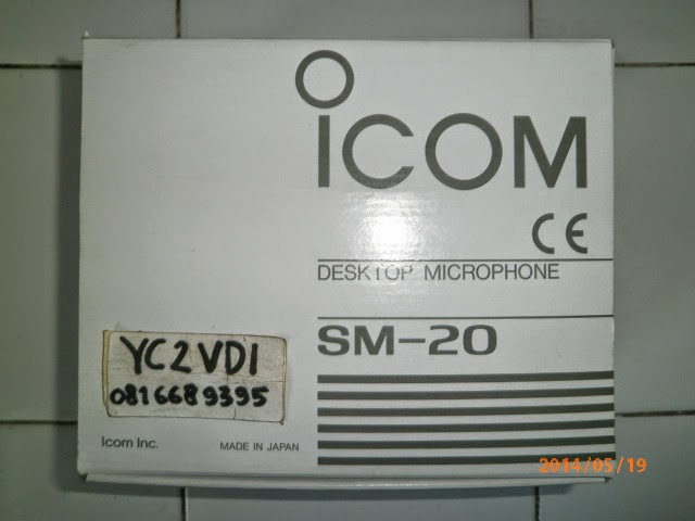 Sinar Agung ( Y C 2 V D I ): DESK TOP MICROPHONE ICOM SM 20 - SEPERTI ...