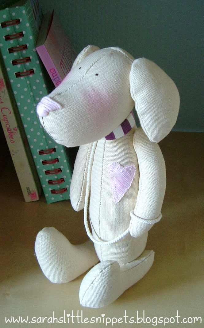Sarah's Little Snippets: Another Sewing project - Tilda Dog
