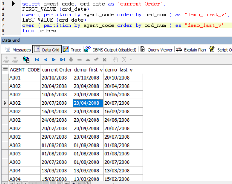 Oracle SQL PLSQL Knowledge Share: 2018