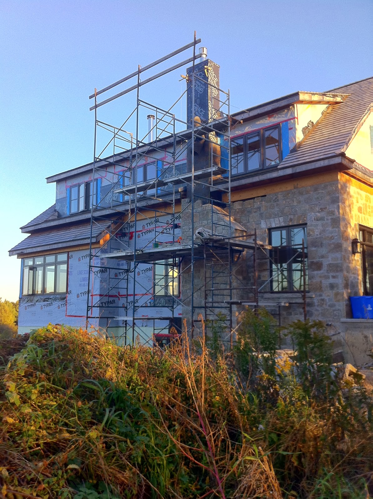 Building Walnut Farm: Belgian Style Steel Door
