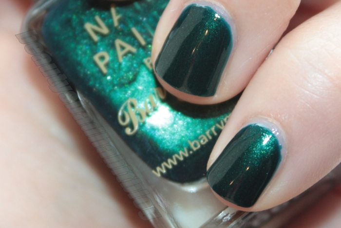 NOTD - Barry M 'Racing Green' | Beauty's Bad Habit