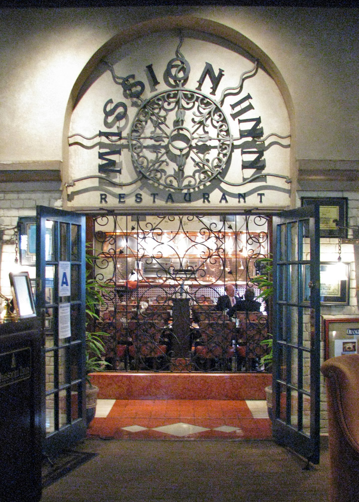 Entry to restaurant