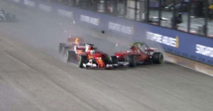 F1: FERRARI INCIDENTE AL VIA; HAMILTON E LE MERCEDES ALLUNGANO IN ...