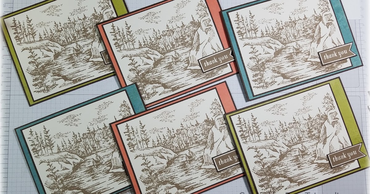 airbornewife's stamping spot: Set of "THANK YOU" cards for basket ...