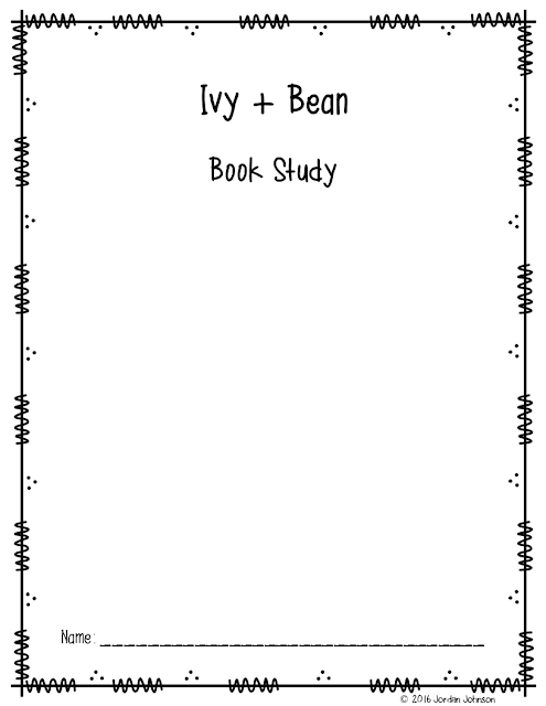 Team J's Second Grade Fun: Ivy + Bean Book Study