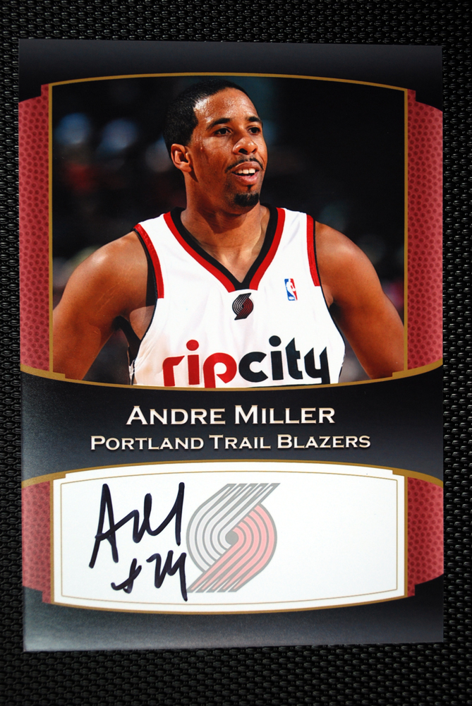 Mark's TTM Autograph Collection: Andre Miller