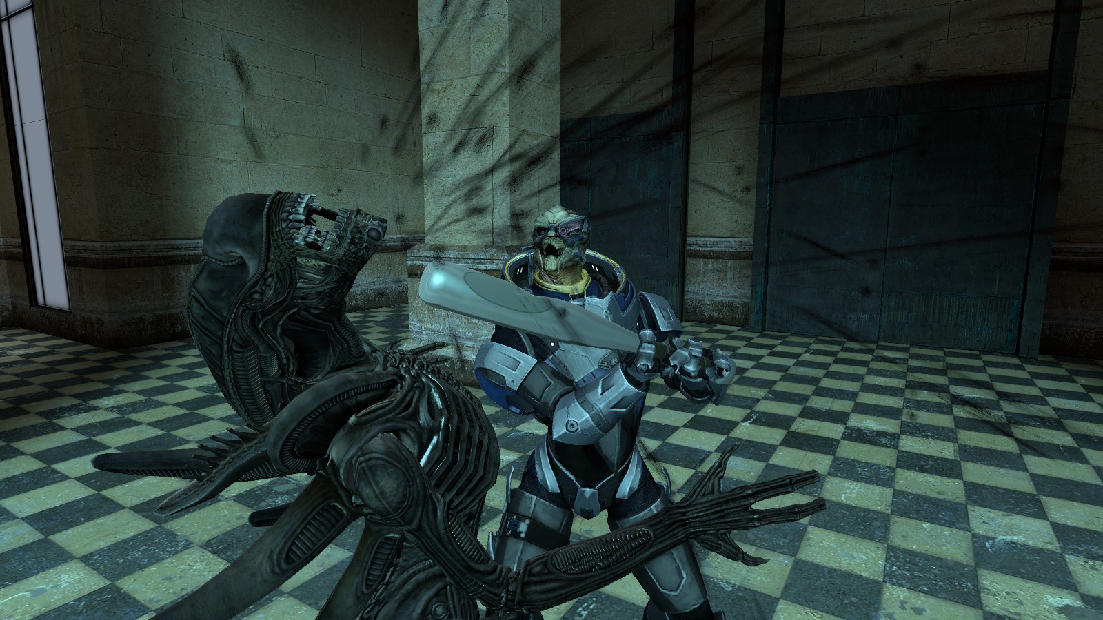 The Many Things I Do in Garry's Mod: Garrus Vakarian Beating a ...