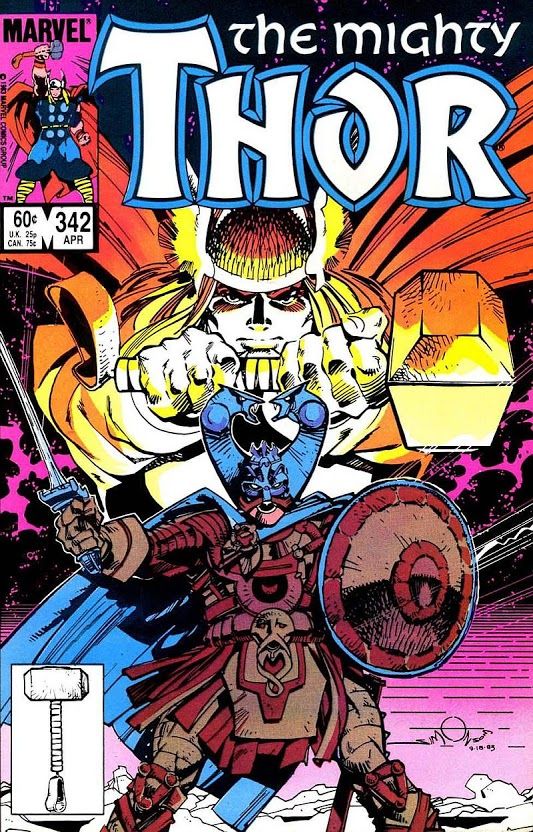 Bloody Pit of Rod: Walt Simonson Thor Art