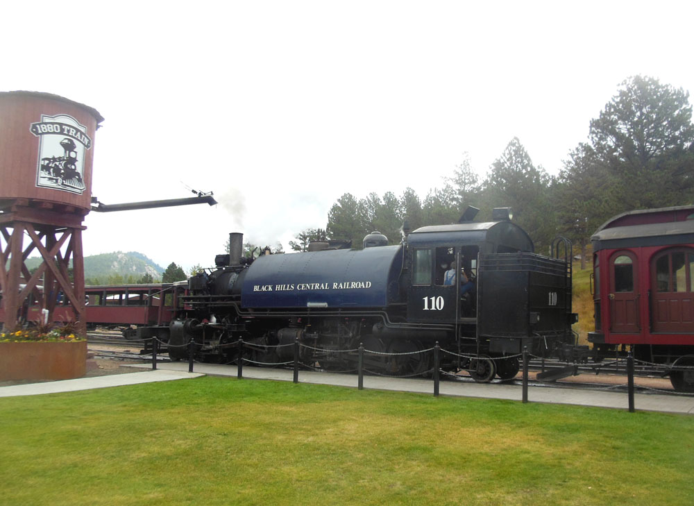 Tracks across Nevada: On the road again - Hill City, SD - 1880 Train