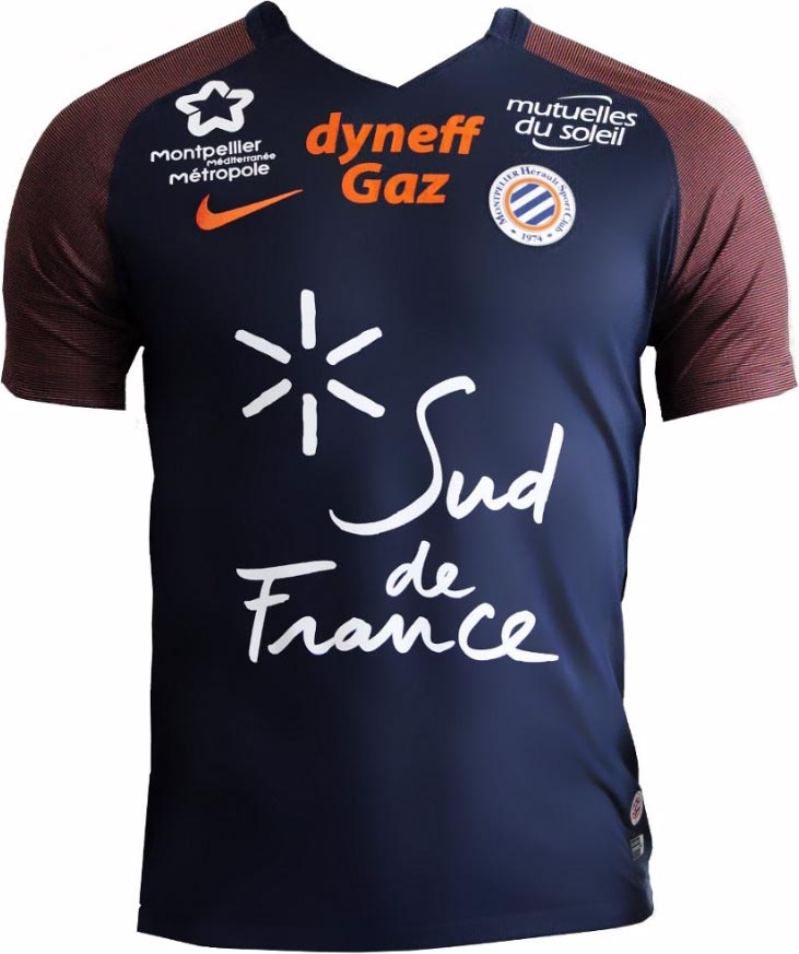 Nike Montpellier 17-18 Home & Away Kits Released - Footy Headlines