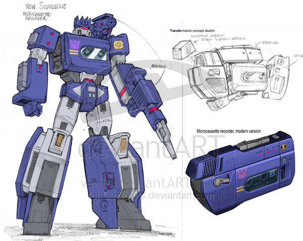 TRANSFORMERS MATRIX WALLPAPERS: Soundwave G1 3D