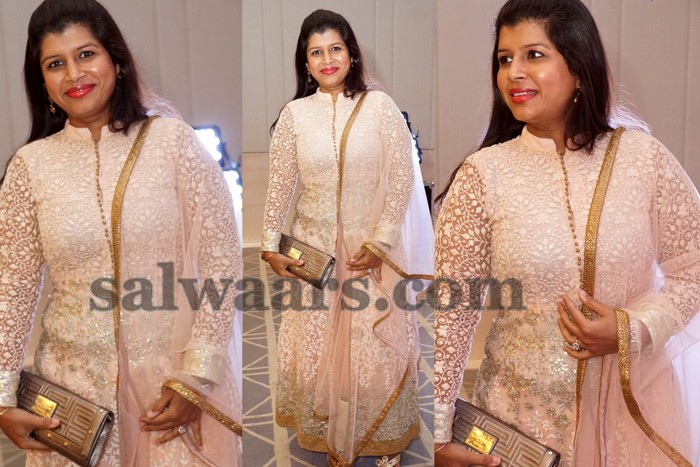 Nikitha Reddy Net Weave Salwar - Indian Dresses