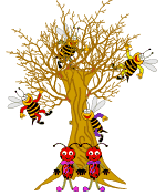 Animation Bundle: Animated Honey Bees Performing Their Routine Life ...