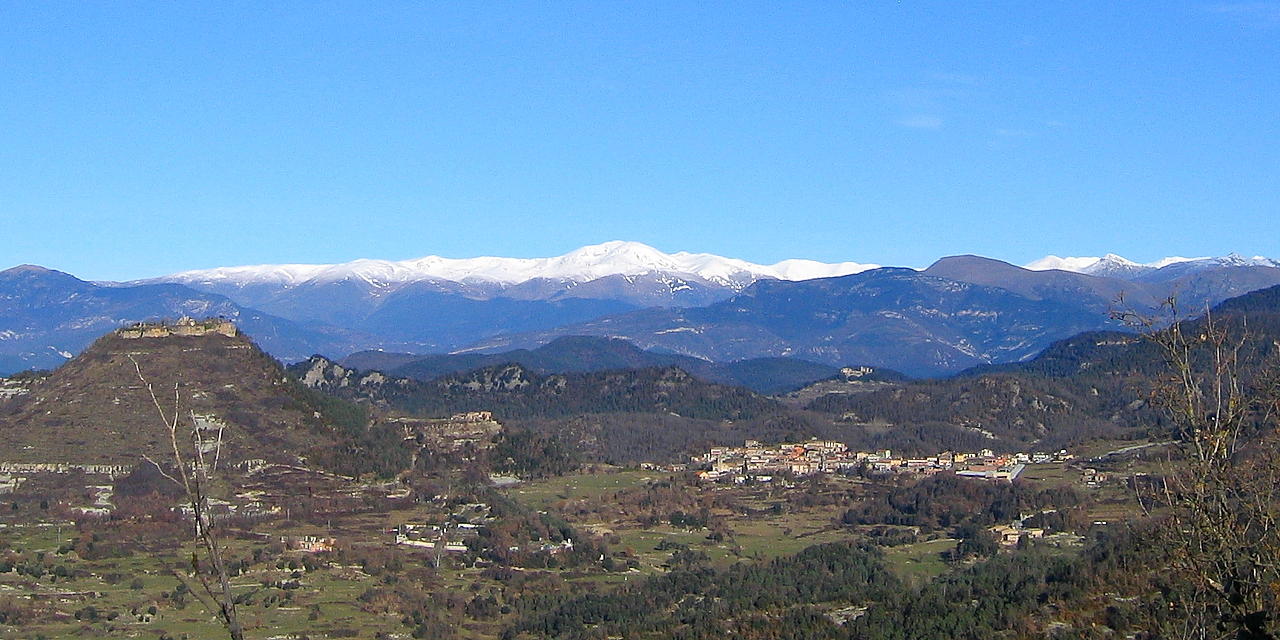 La Vall del Ges i el Bisaura: 9.- Bellmunt, fins els meandres del riu Ter