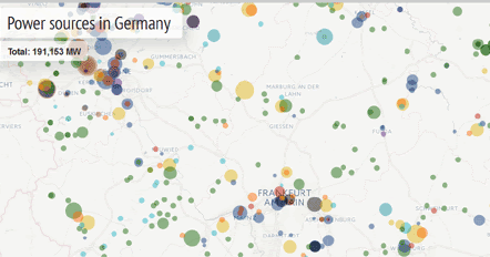 Maps Mania: Mapping Germany's Power Sources