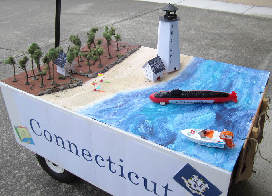 Your Daily Tree: Miniature Forest for State Parade Float