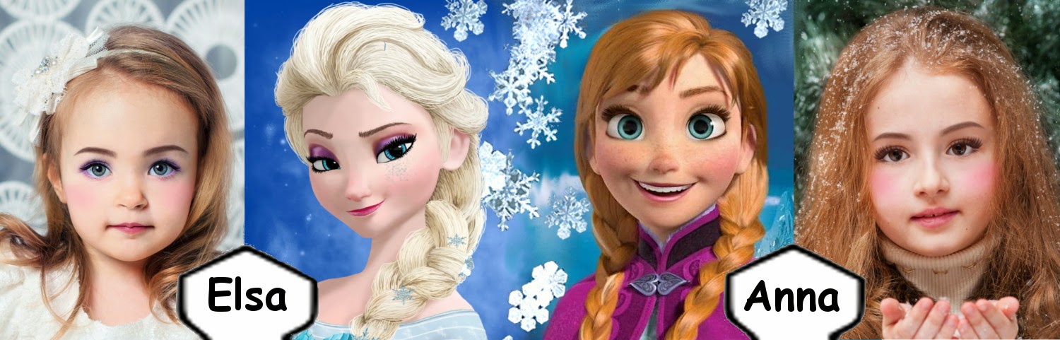 Create & Play : "Frozen" Makeup Tutorial- Become Elsa or Anna!