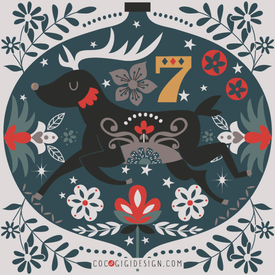 print & pattern: CHRISTMAS 2018 - coco gigi design