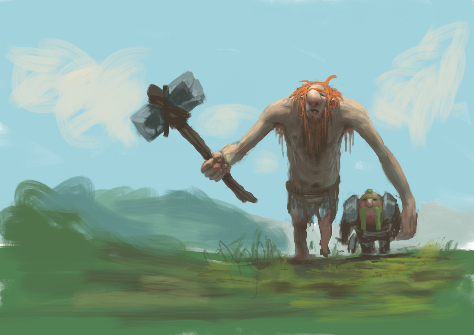 Enric Sant: DWARFS & DRAGONS