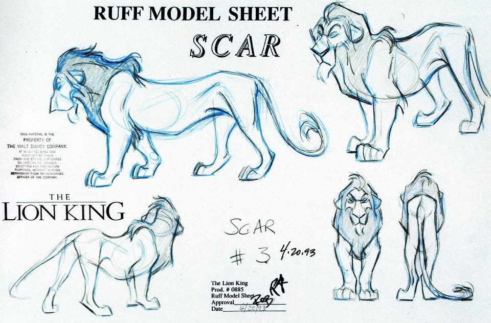Living Lines Library: The Lion King (1994) - Character: Scar